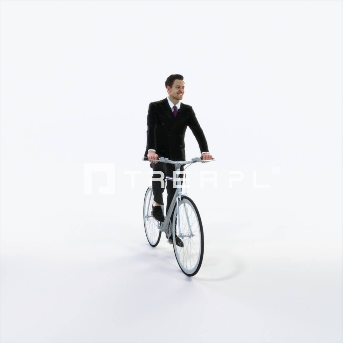 Virtue 09D bicycle bike Elegant Man - 3D Model by Treapl