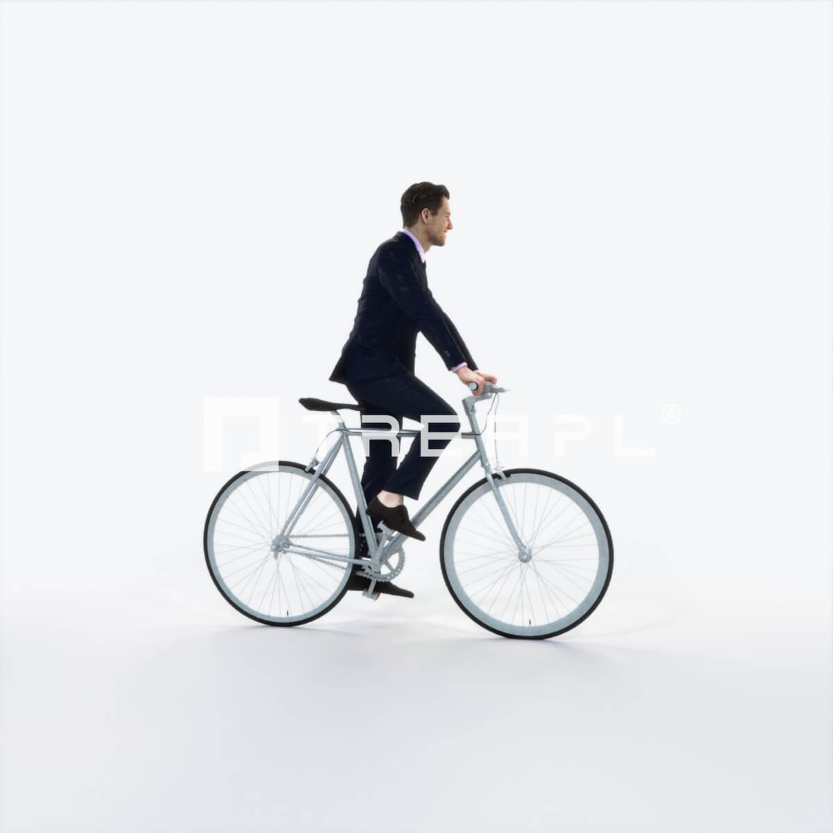 Virtue 09H bicycle bike Elegant Man - 3D Model by Treapl