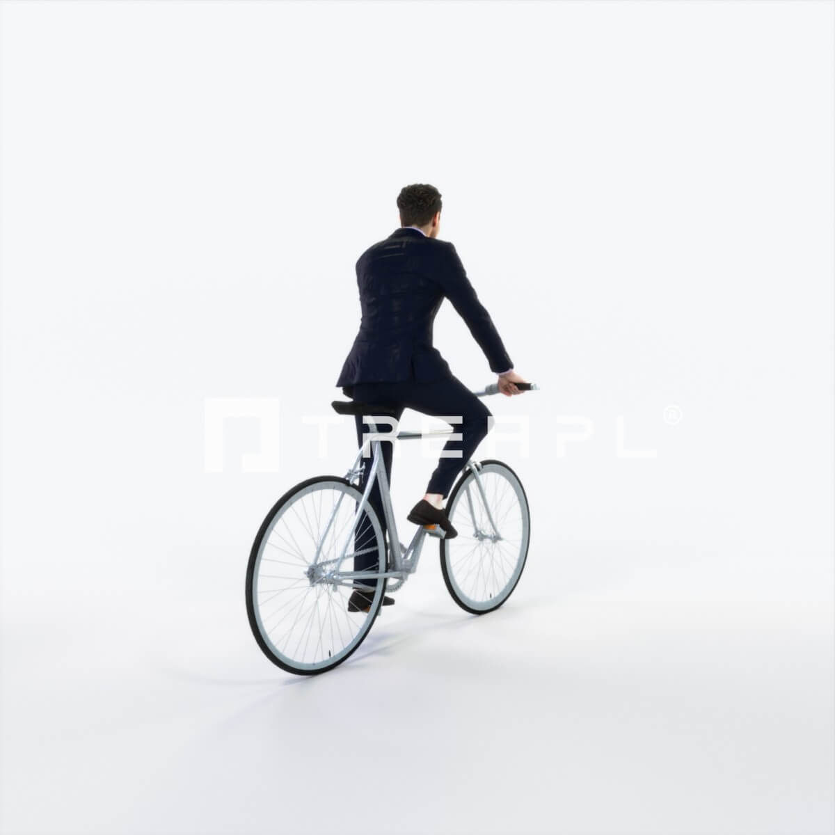 Virtue 09H bicycle bike Elegant Man - 3D Model by Treapl