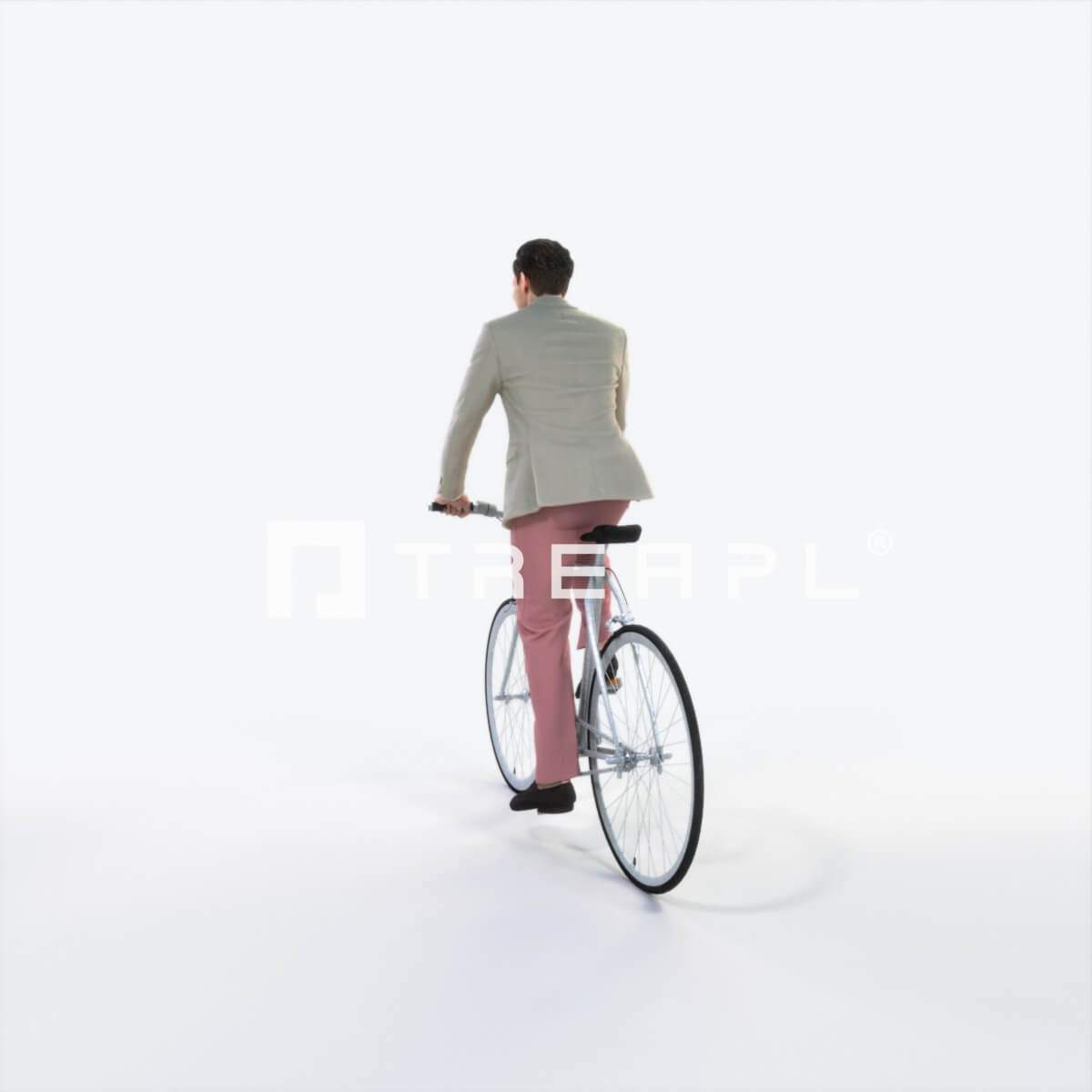 Virtue 09J bicycle bike Elegant Man - 3D Model by Treapl