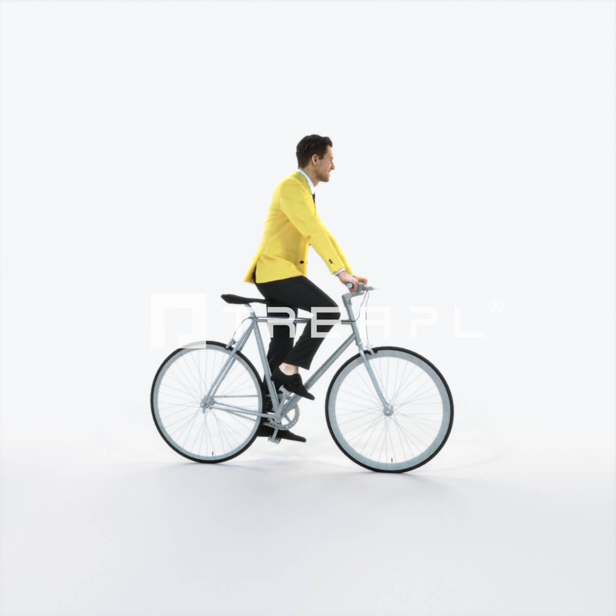 Virtue 09L bicycle bike Elegant Man - 3D Model by Treapl