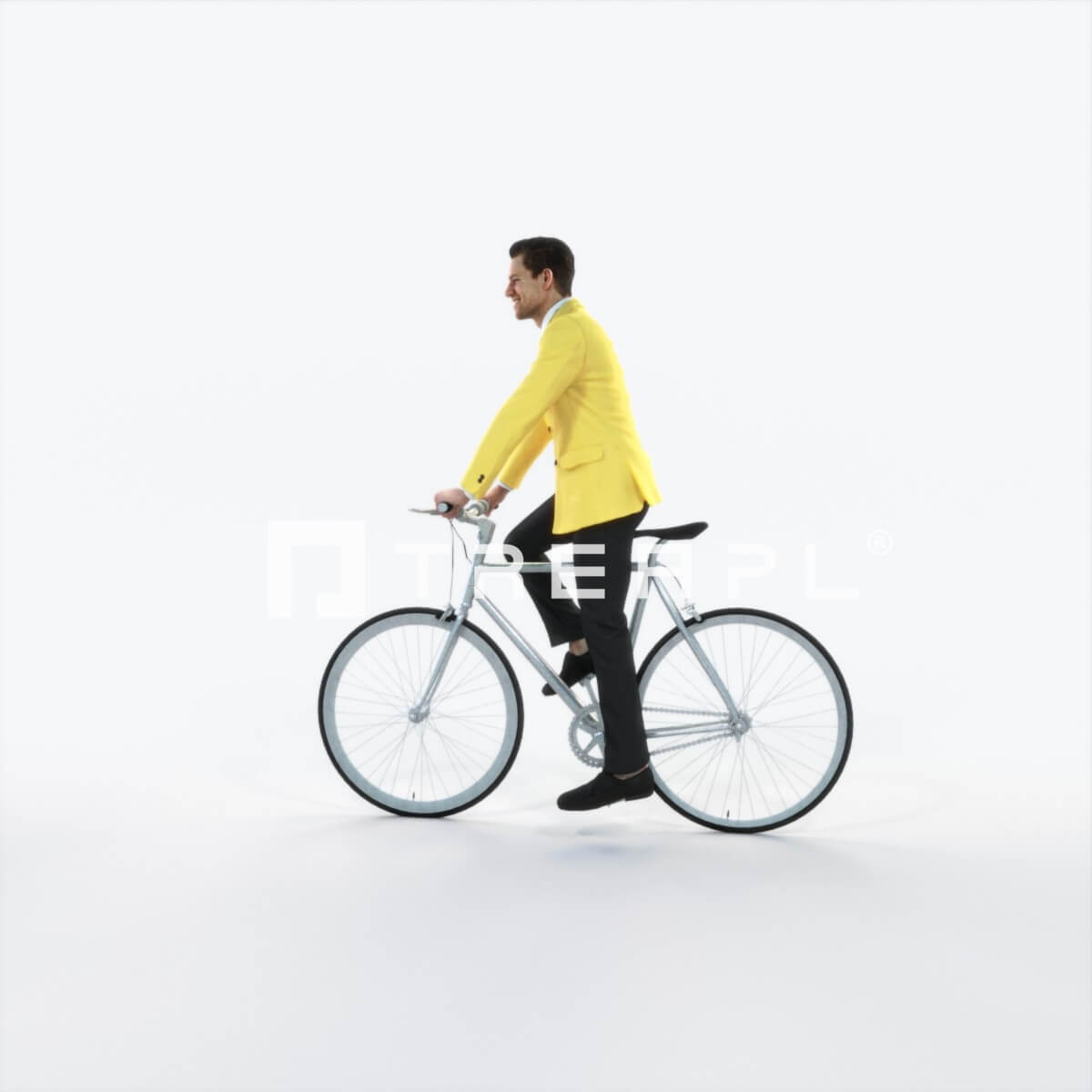 Virtue 09L bicycle bike Elegant Man - 3D Model by Treapl