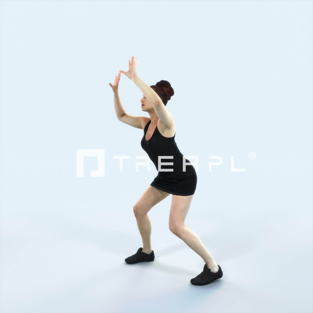 Yearn 11B Volleyball Overhead Sports Woman (8k Textures) - 3D Model by ...