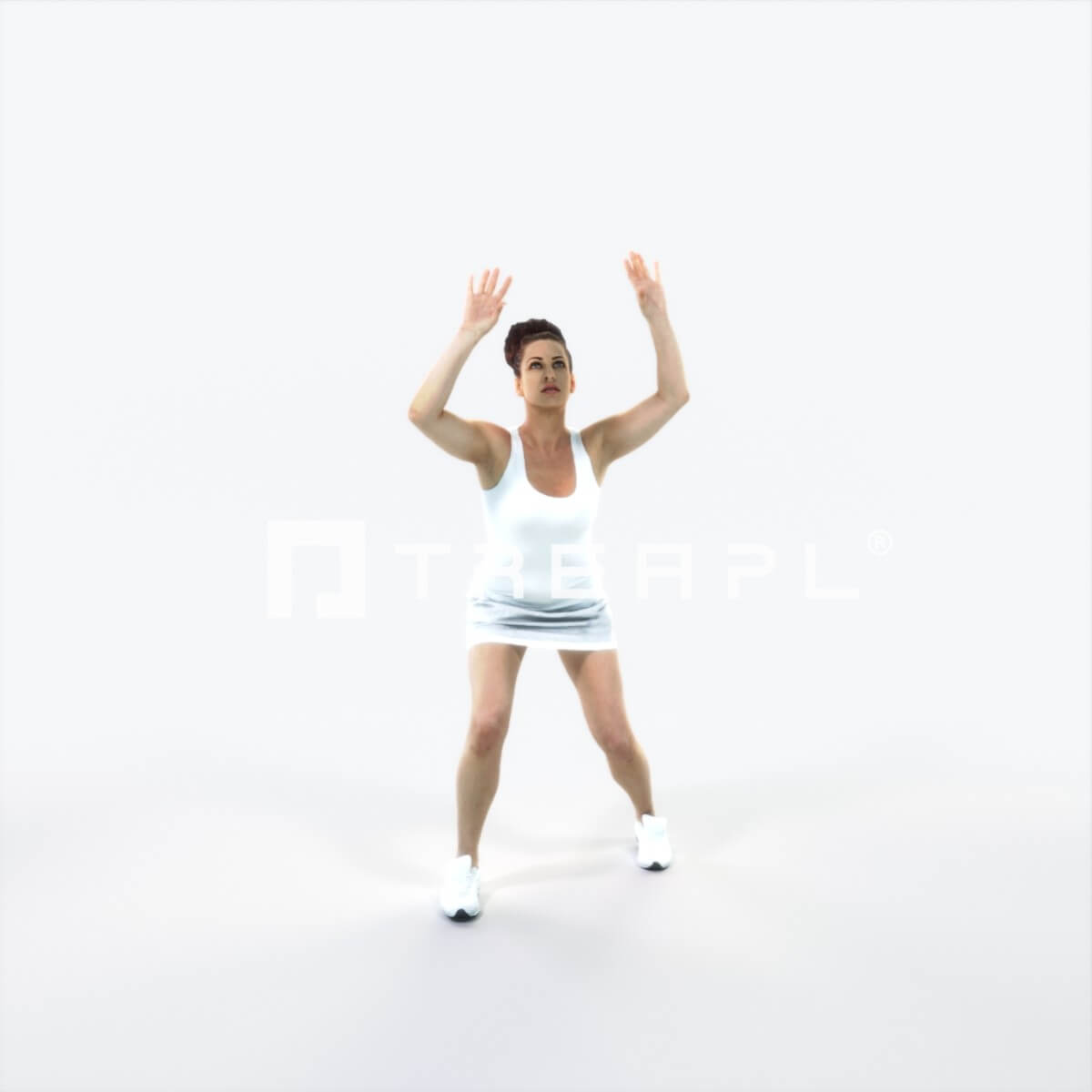 Yearn 11D Volleyball Overhead Sports Woman - 3D Model by Treapl