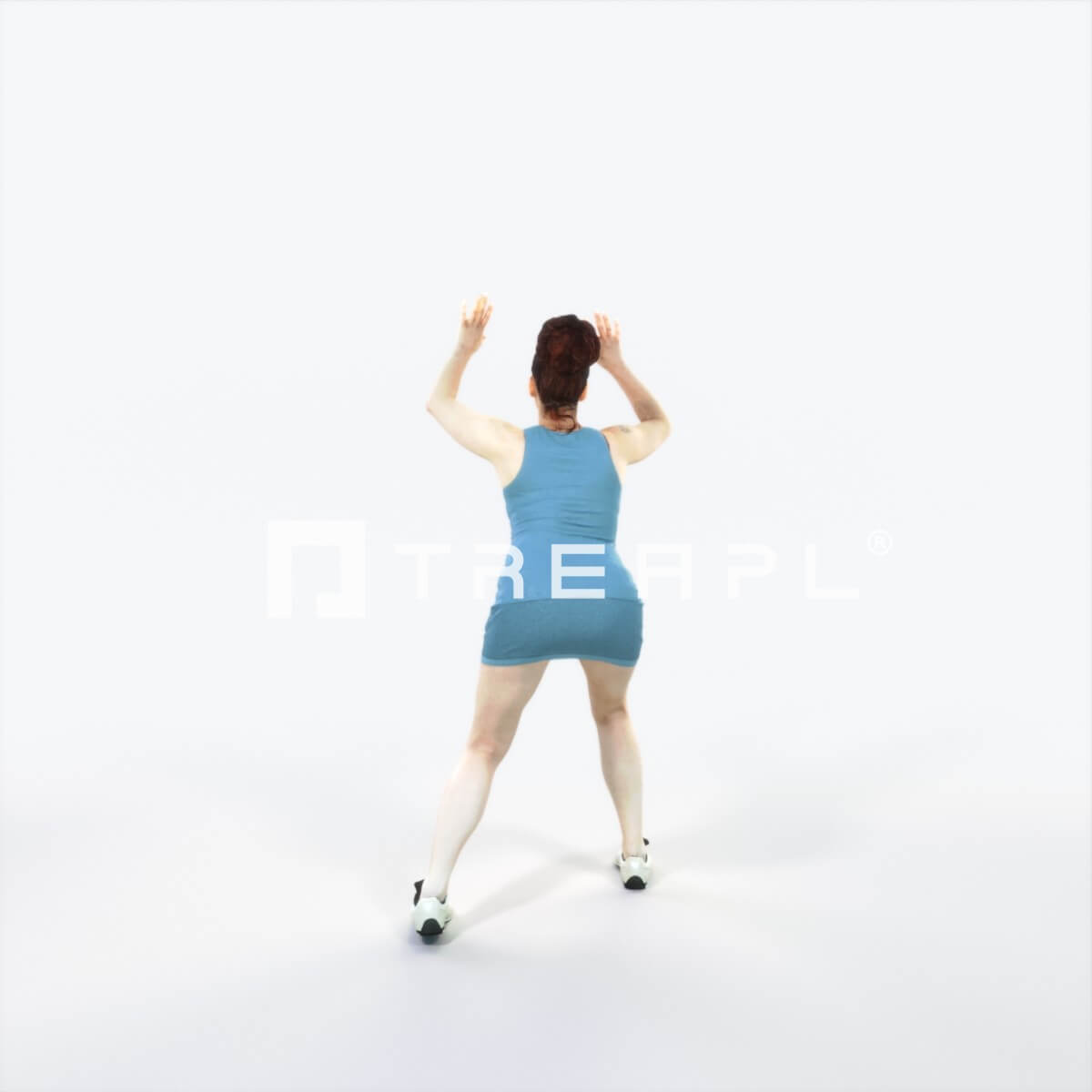 Yearn 11F Volleyball Overhead Sports Woman - 3D Model by Treapl