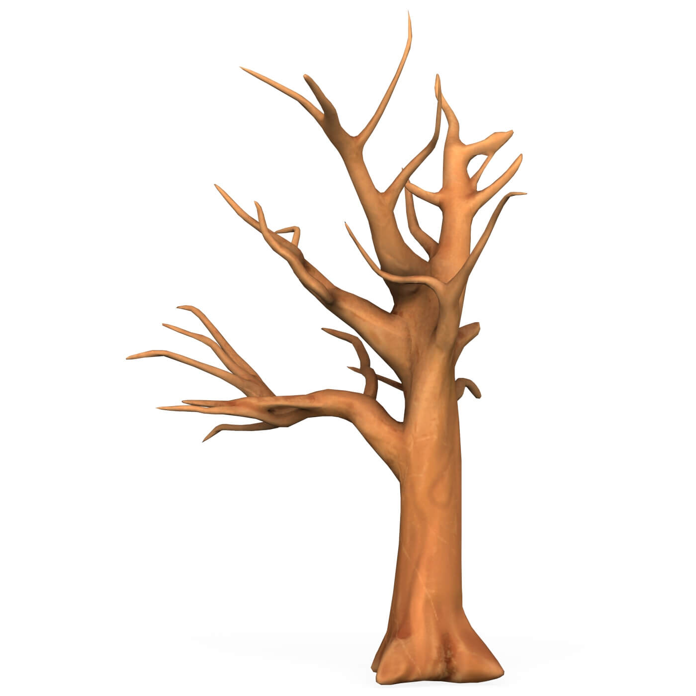 Cartoon Tree Trunk 01 - 3D Model by TreeWorld3d