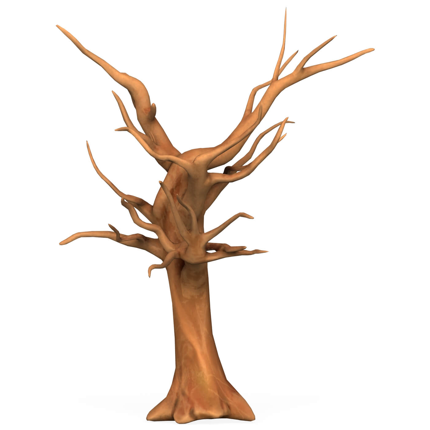 Cartoon Tree Trunk 01 - 3D Model by TreeWorld3d