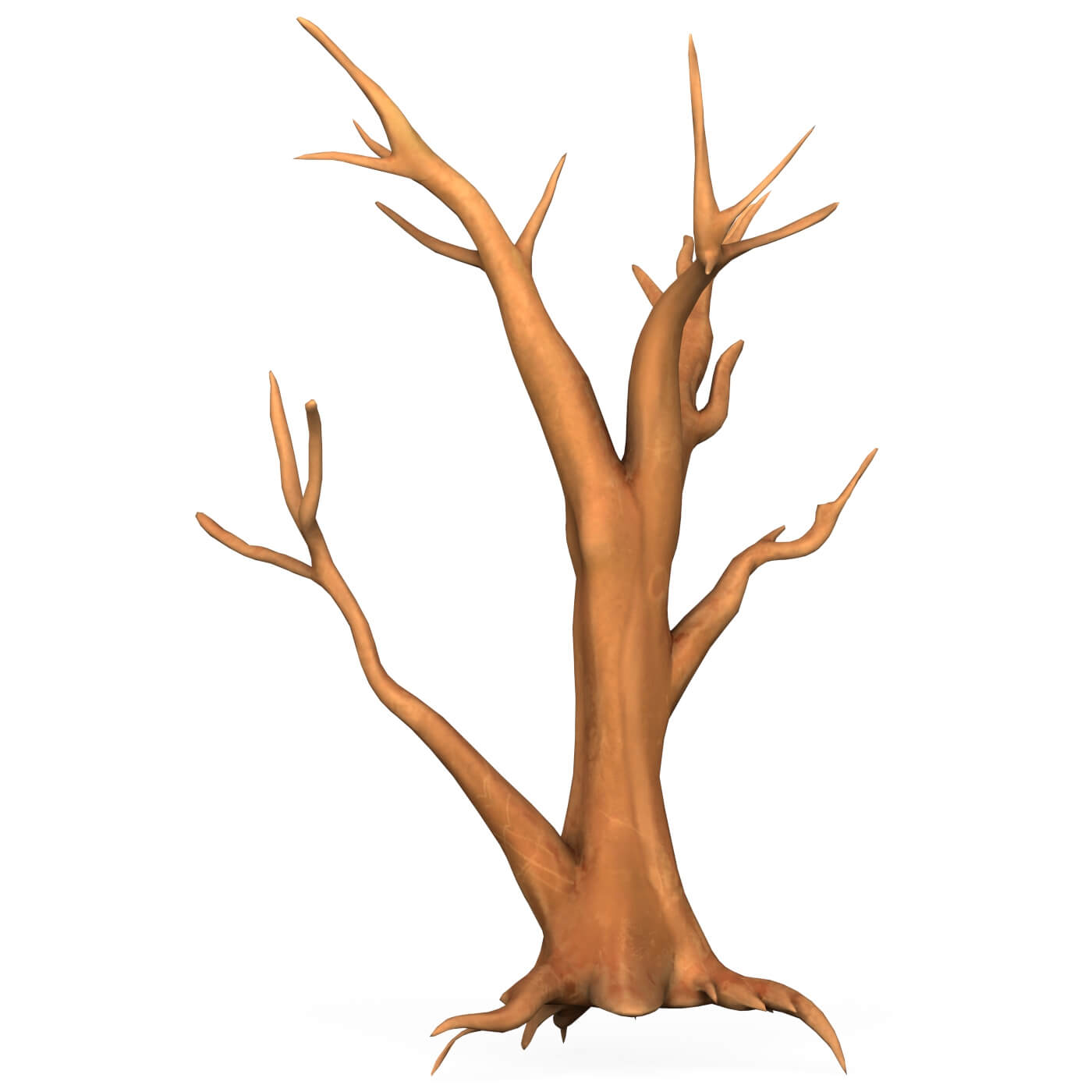 Cartoon Tree Trunk 03 - 3D Model by TreeWorld3d