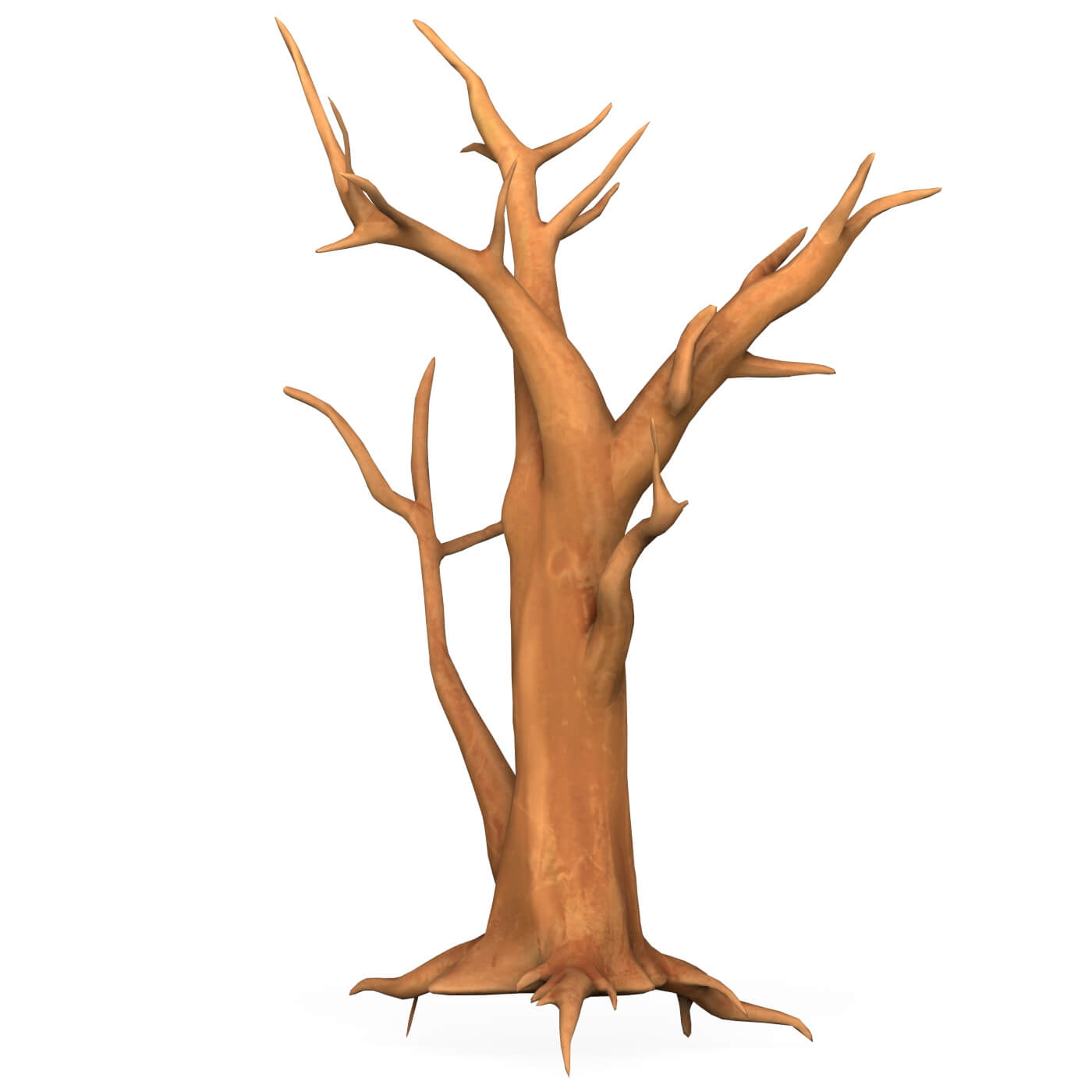 Cartoon Tree Trunk 03 - 3D Model by TreeWorld3d