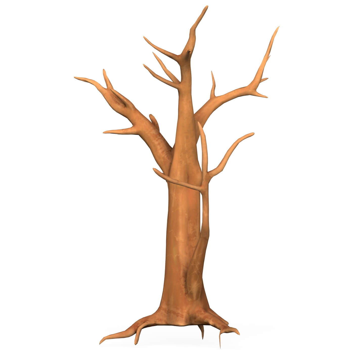 Cartoon Tree Trunk 03 - 3D Model by TreeWorld3d