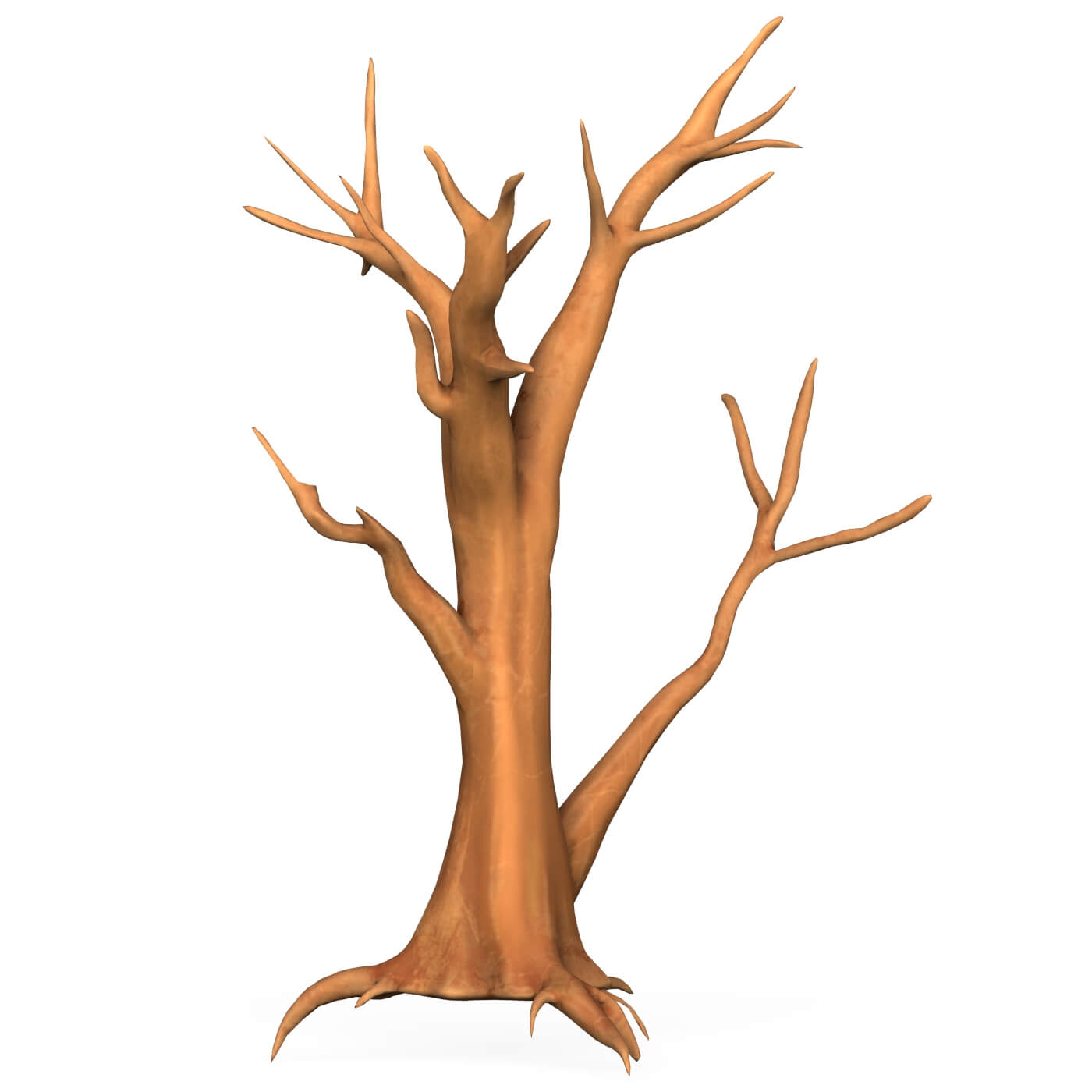 Cartoon Tree Trunk 03 - 3D Model by TreeWorld3d