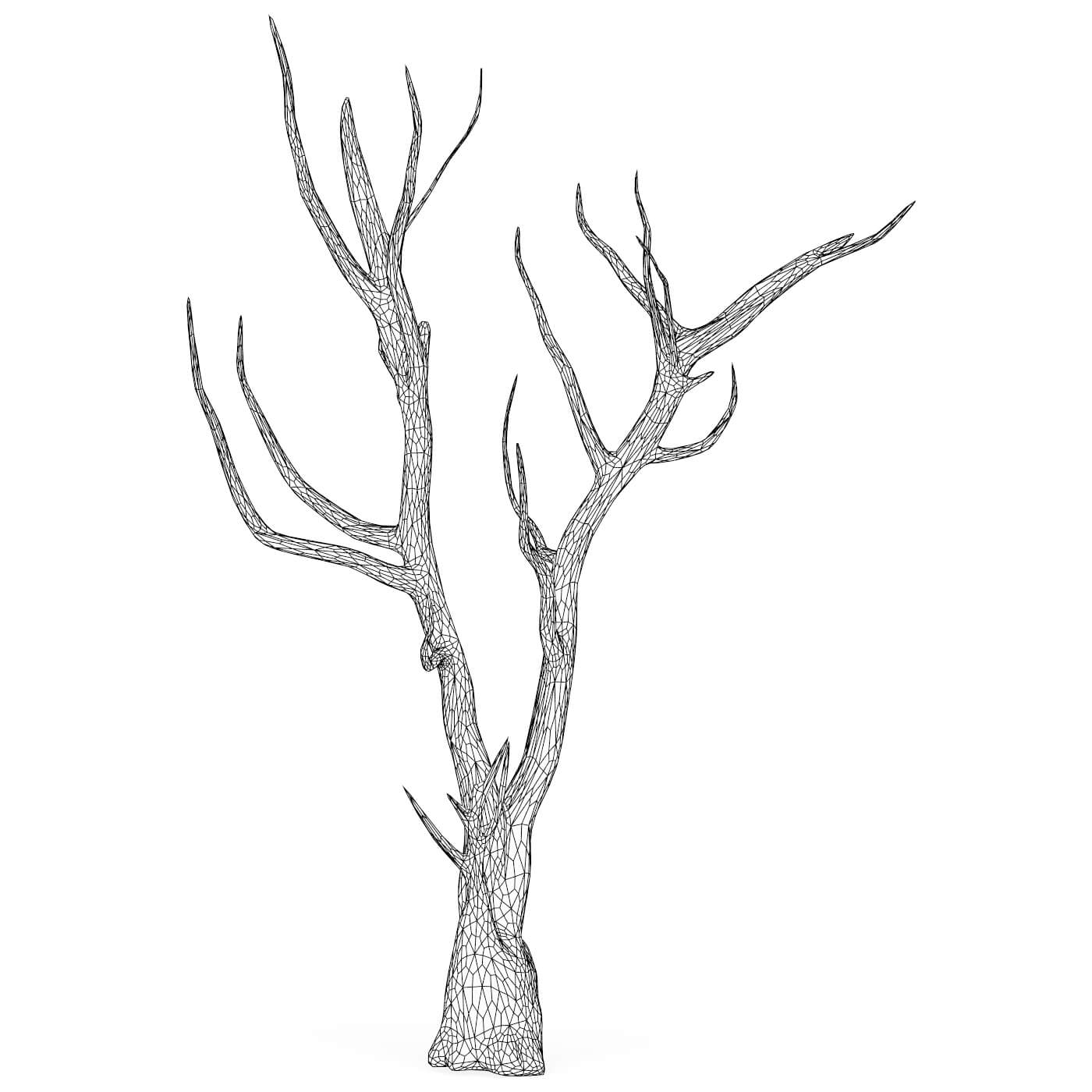 Cartoon Tree Trunk 06 - 3D Model by TreeWorld3d