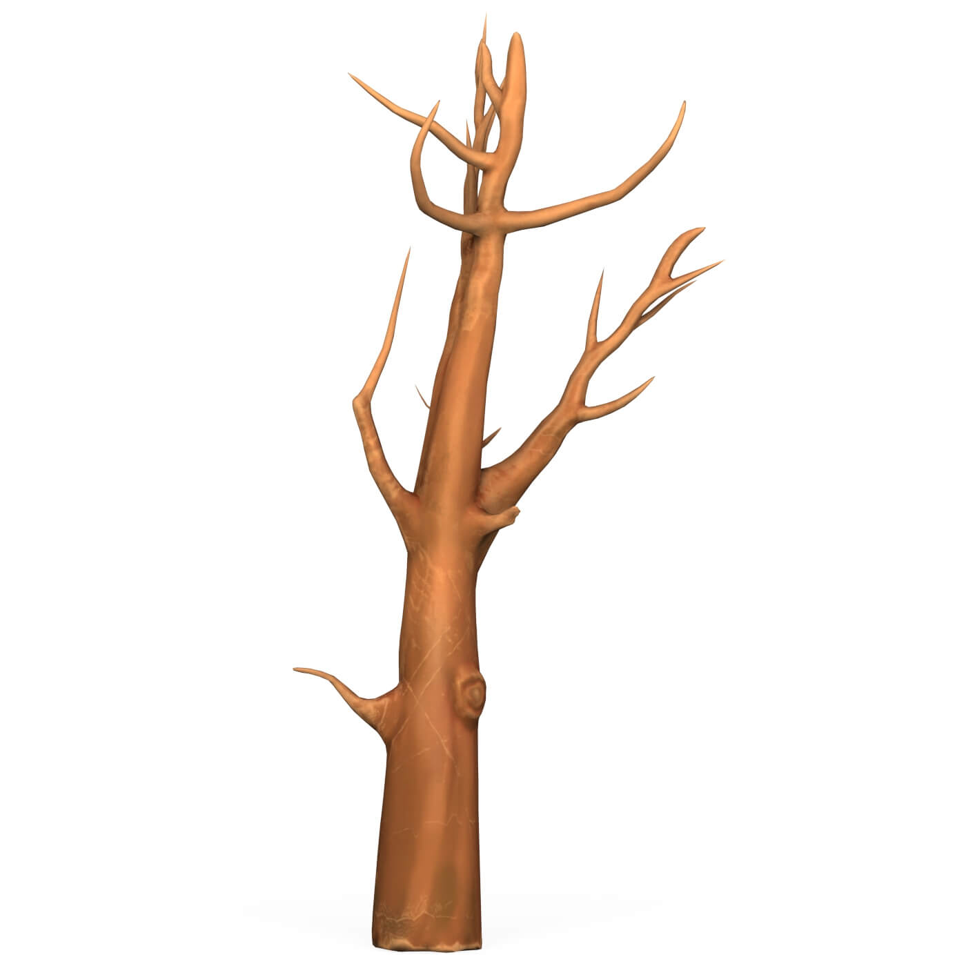 Cartoon Tree Trunk 07 - 3D Model by TreeWorld3d