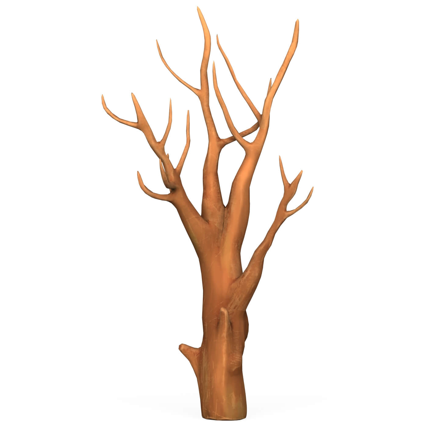 Cartoon Tree Trunk 08 - 3D Model by TreeWorld3d