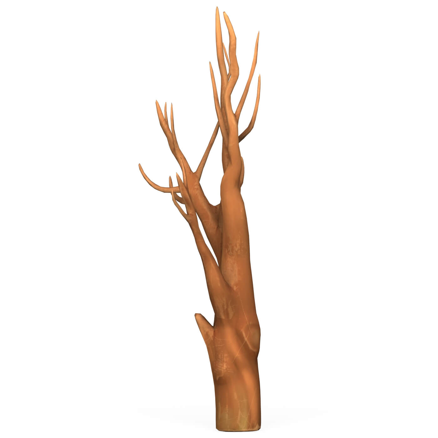 Cartoon Tree Trunk 08 - 3D Model by TreeWorld3d