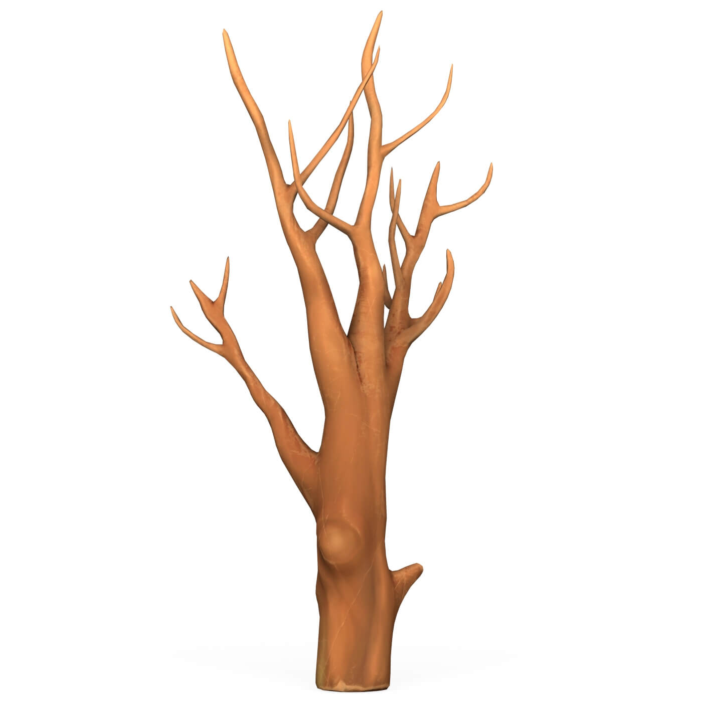 Cartoon Tree Trunk 08 - 3D Model by TreeWorld3d