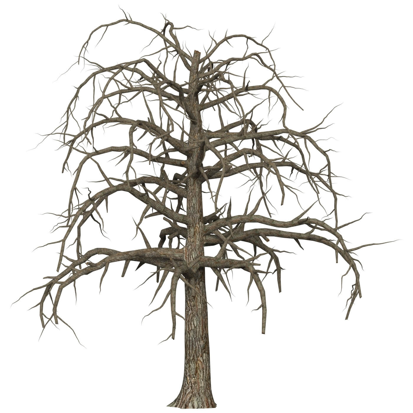 Game Ready Dead Tree 09 - 3D Model by TreeWorld3d