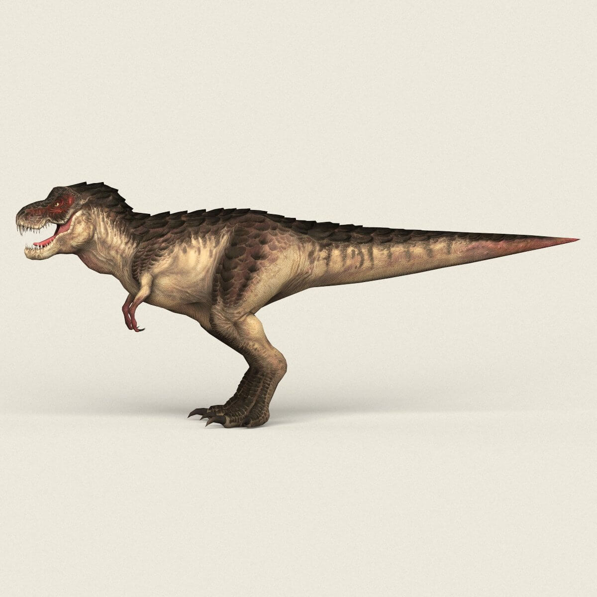 Dinosaur T-Rex 3D Model by TreeWorld3d