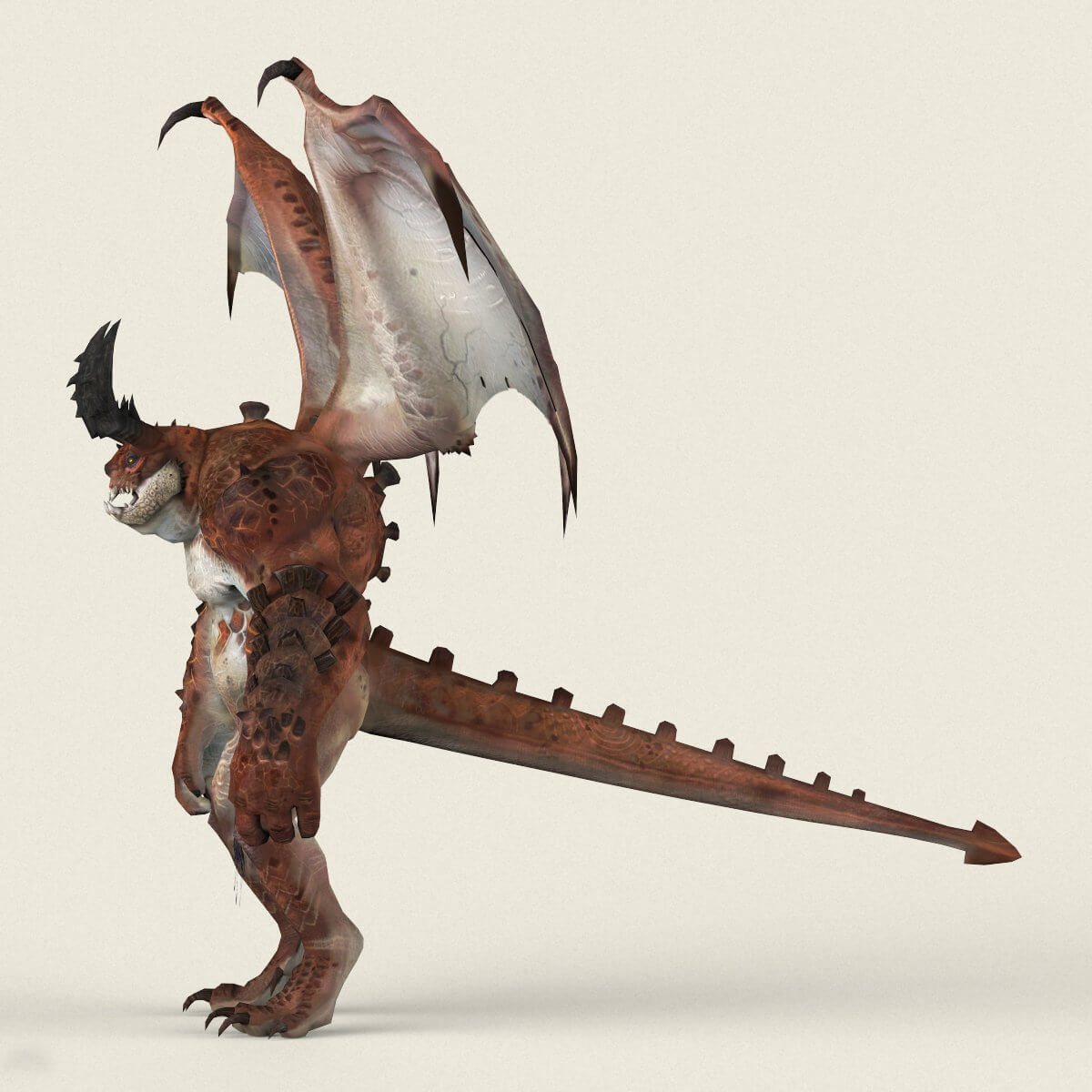 Dragon Monster - 3D Model by TreeWorld3d