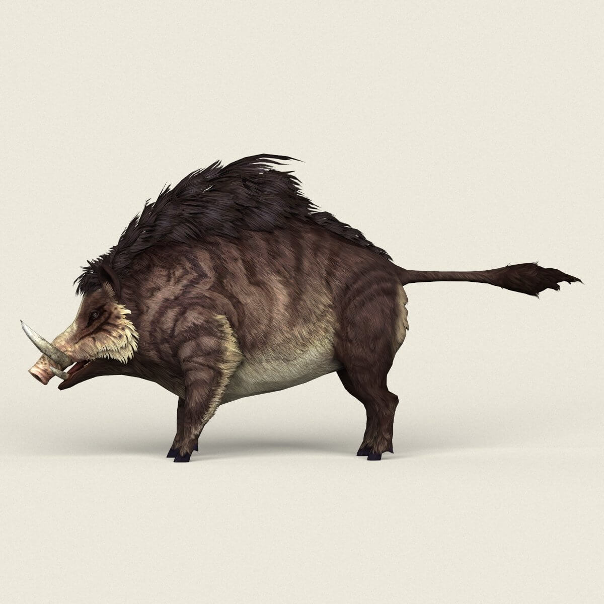 Fantasy Boar - 3D Model by TreeWorld3d