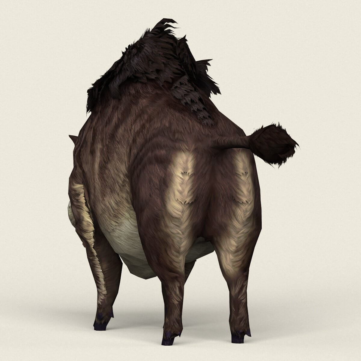 Fantasy Boar - 3D Model by TreeWorld3d
