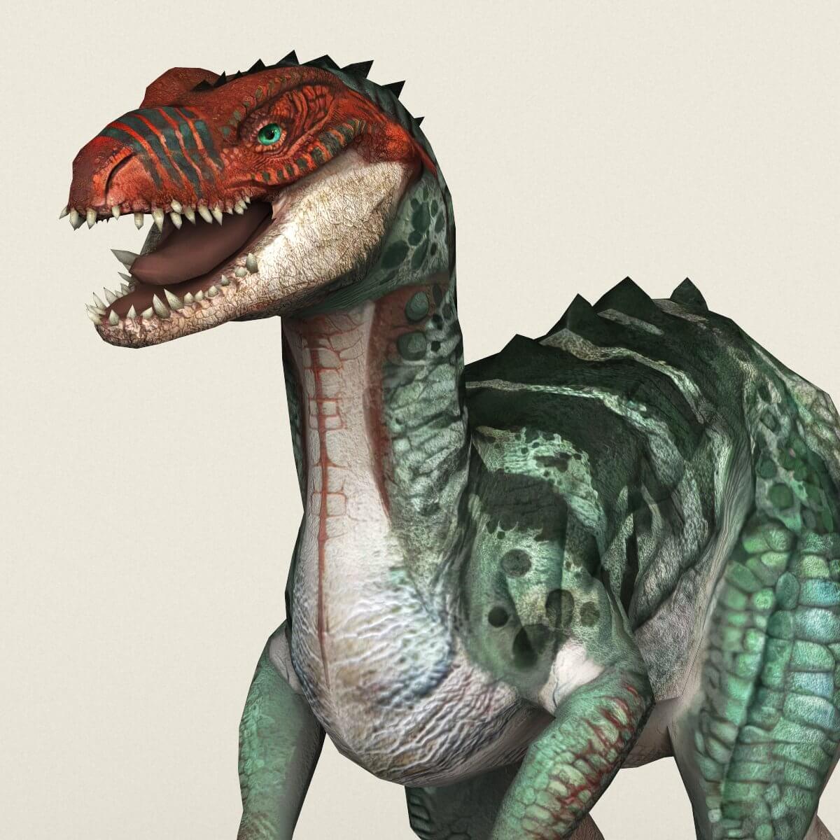 Fantasy Raptor - 3D Model by TreeWorld3d