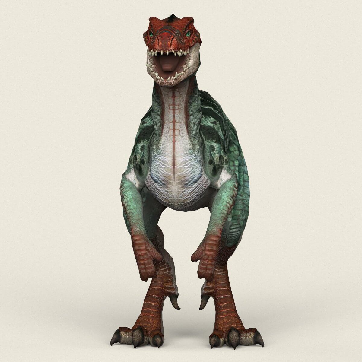 Fantasy Raptor - 3D Model by TreeWorld3d