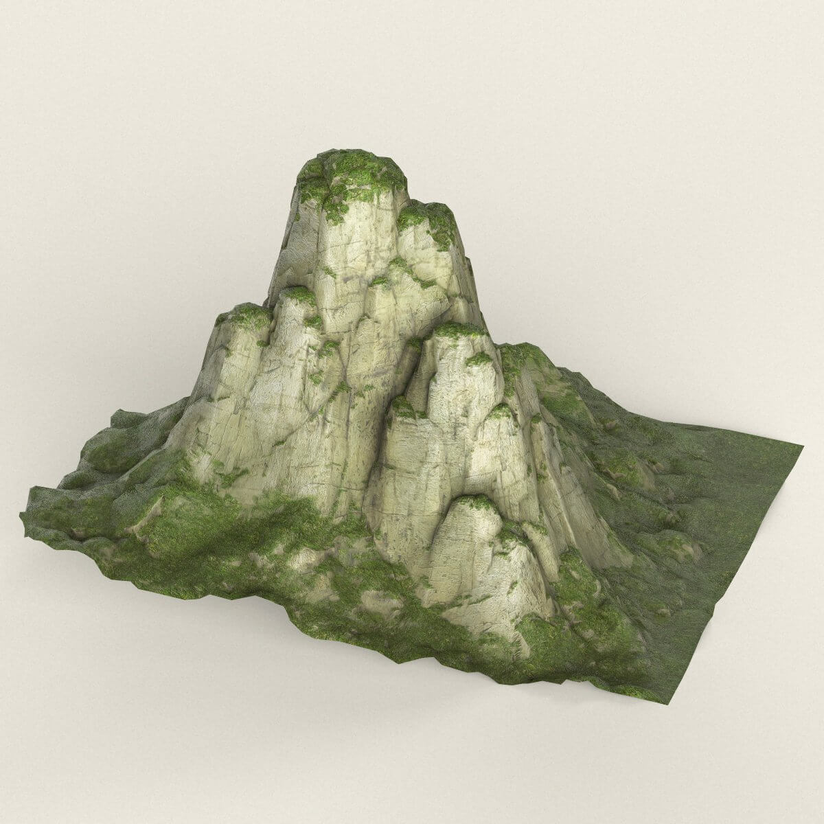 Mountain 01 - 3D Model by TreeWorld3d