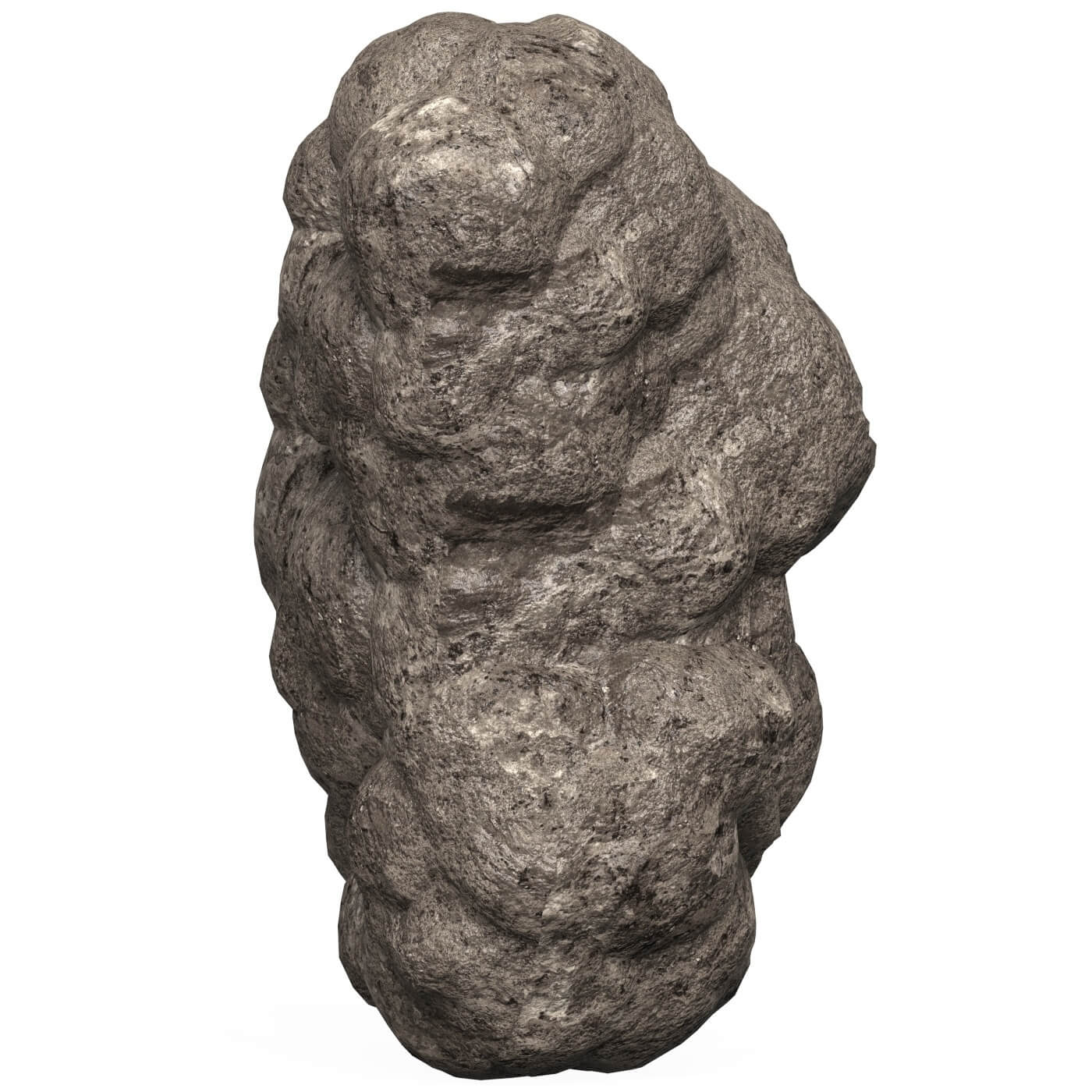 Game Ready Mud Rock 02 - 3D Model by TreeWorld3d