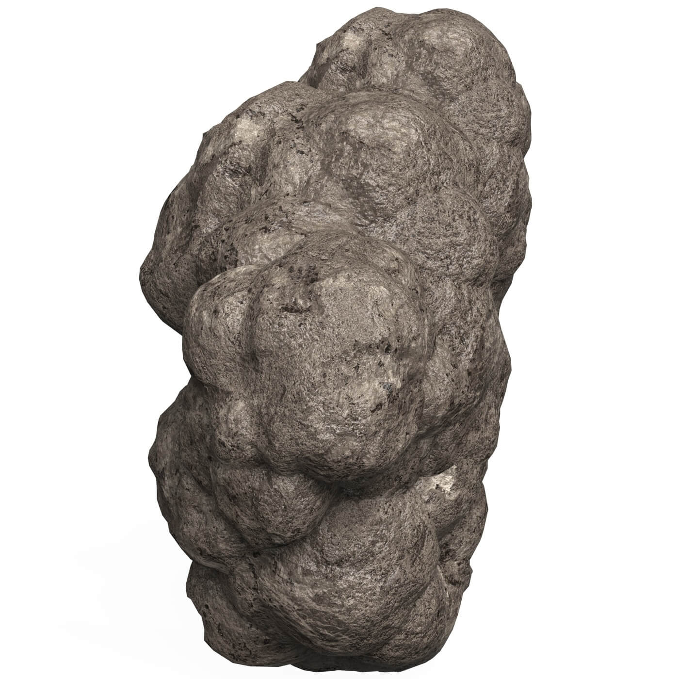 Game Ready Mud Rock 02 - 3D Model by TreeWorld3d