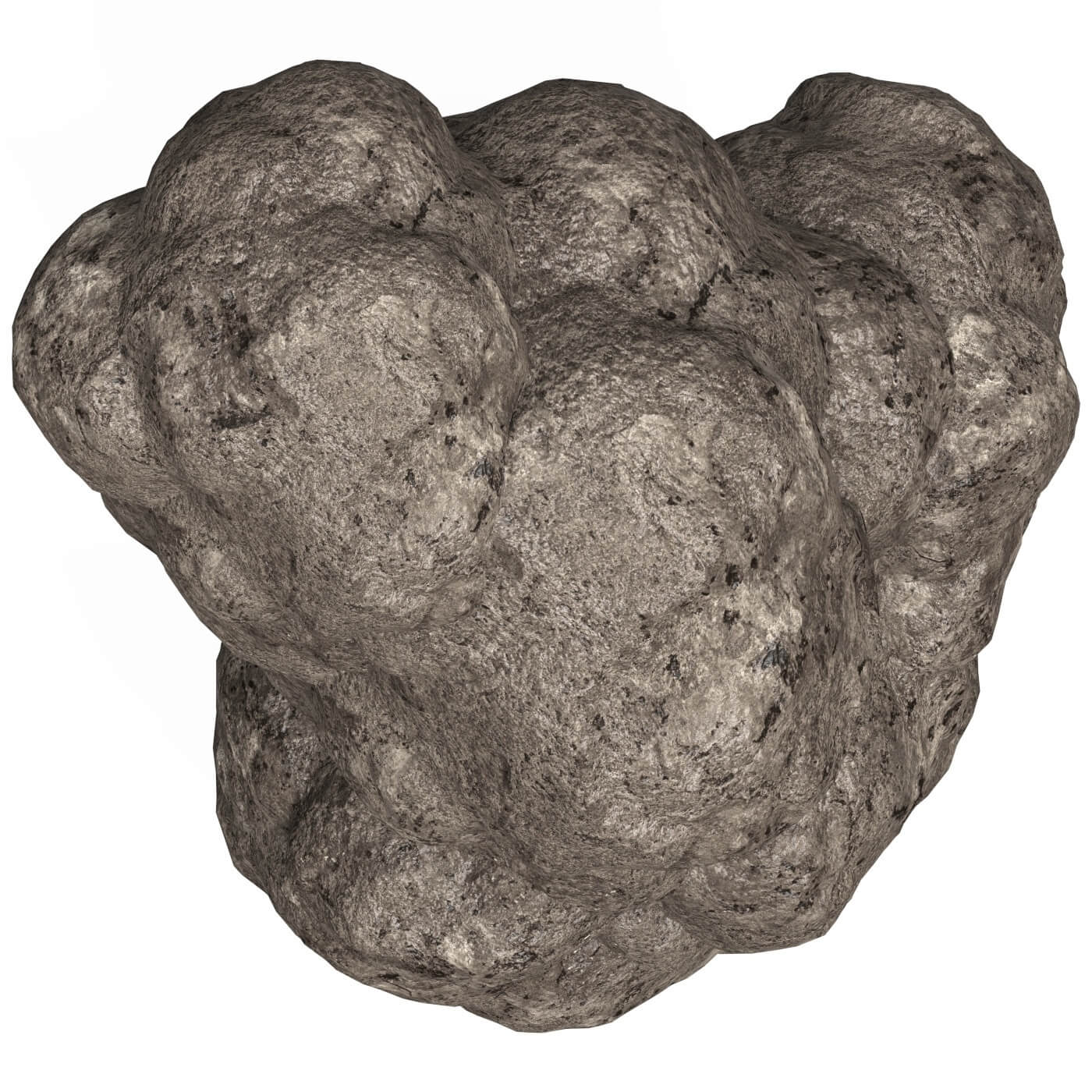 Game Ready Mud Rock 02 - 3D Model by TreeWorld3d