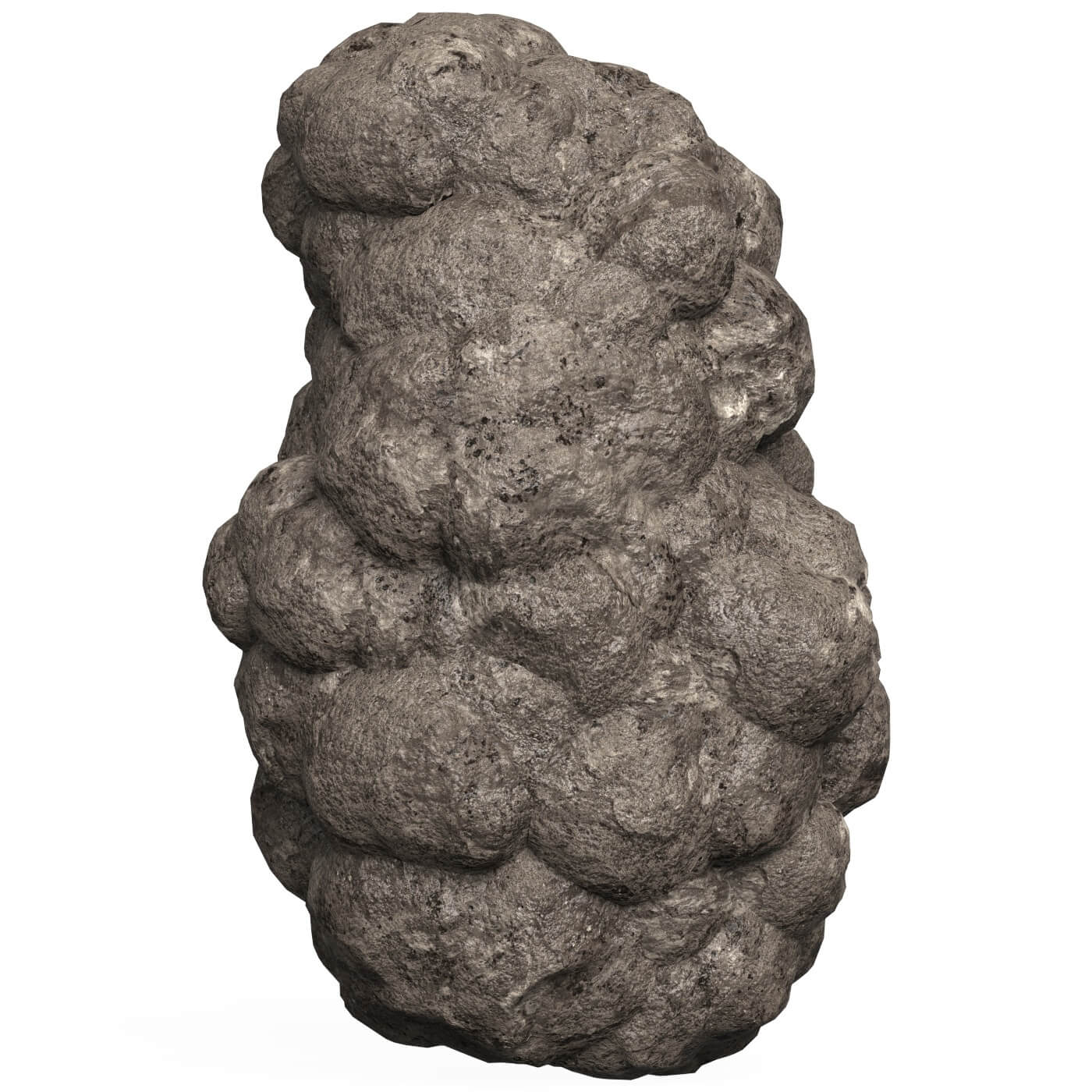 Game Ready Mud Rock 03 - 3D Model by TreeWorld3d