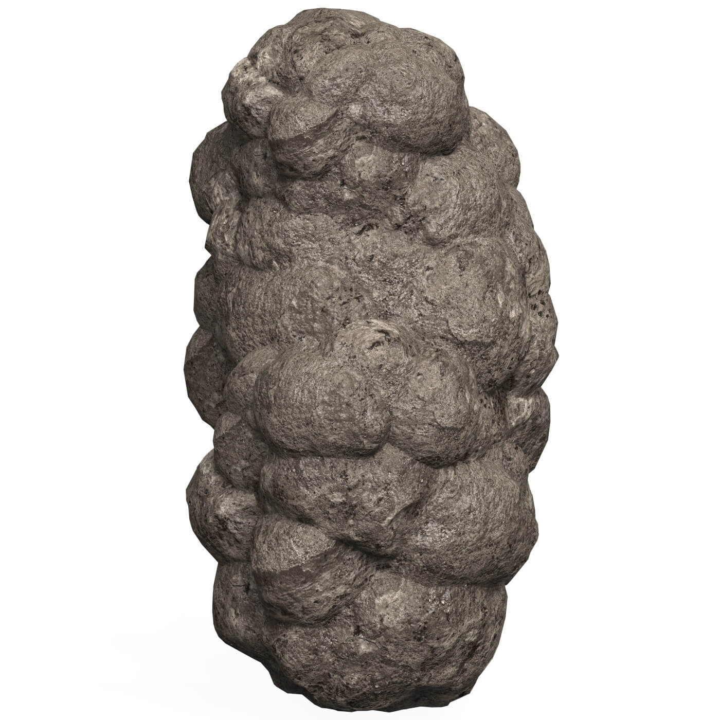 Game Ready Mud Rock 03 - 3D Model by TreeWorld3d