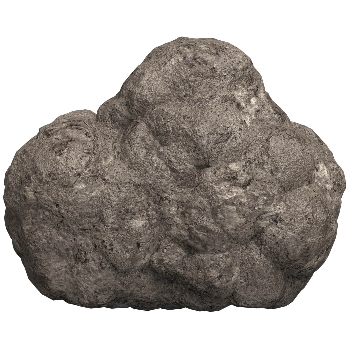 Game Ready Mud Rock 04 - 3D Model by TreeWorld3d