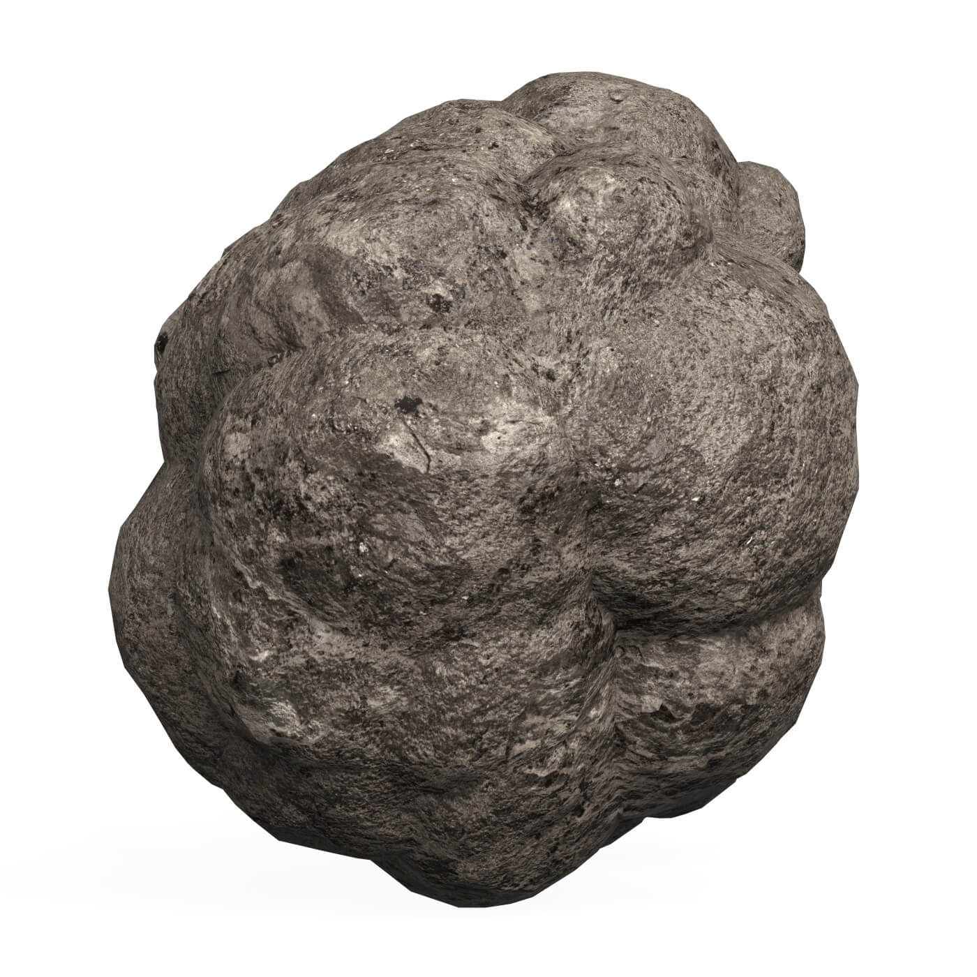 Game Ready Mud Rock 05 - 3D Model by TreeWorld3d