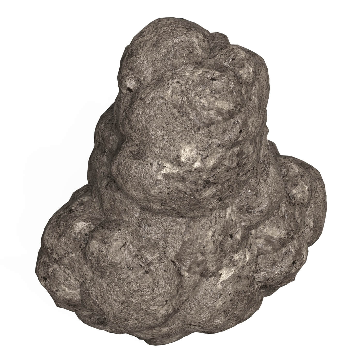 Game Ready Mud Rock 06 - 3D Model by TreeWorld3d