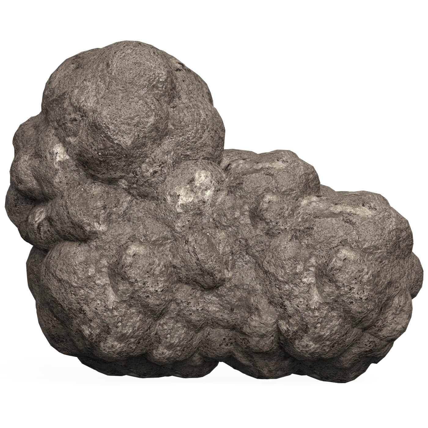 Game Ready Mud Rock 07 - 3D Model by TreeWorld3d