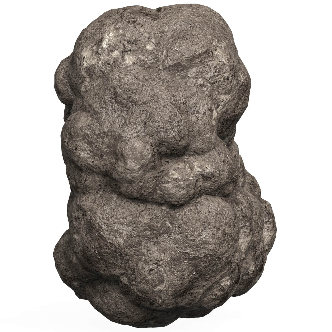 Game Ready Mud Rock 07 - 3D Model by TreeWorld3d