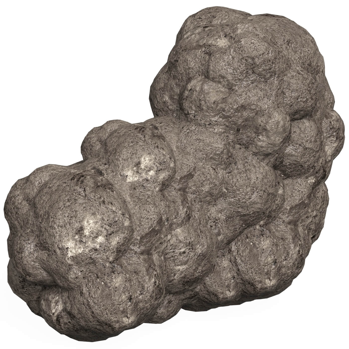 Game Ready Mud Rock 07 - 3D Model by TreeWorld3d