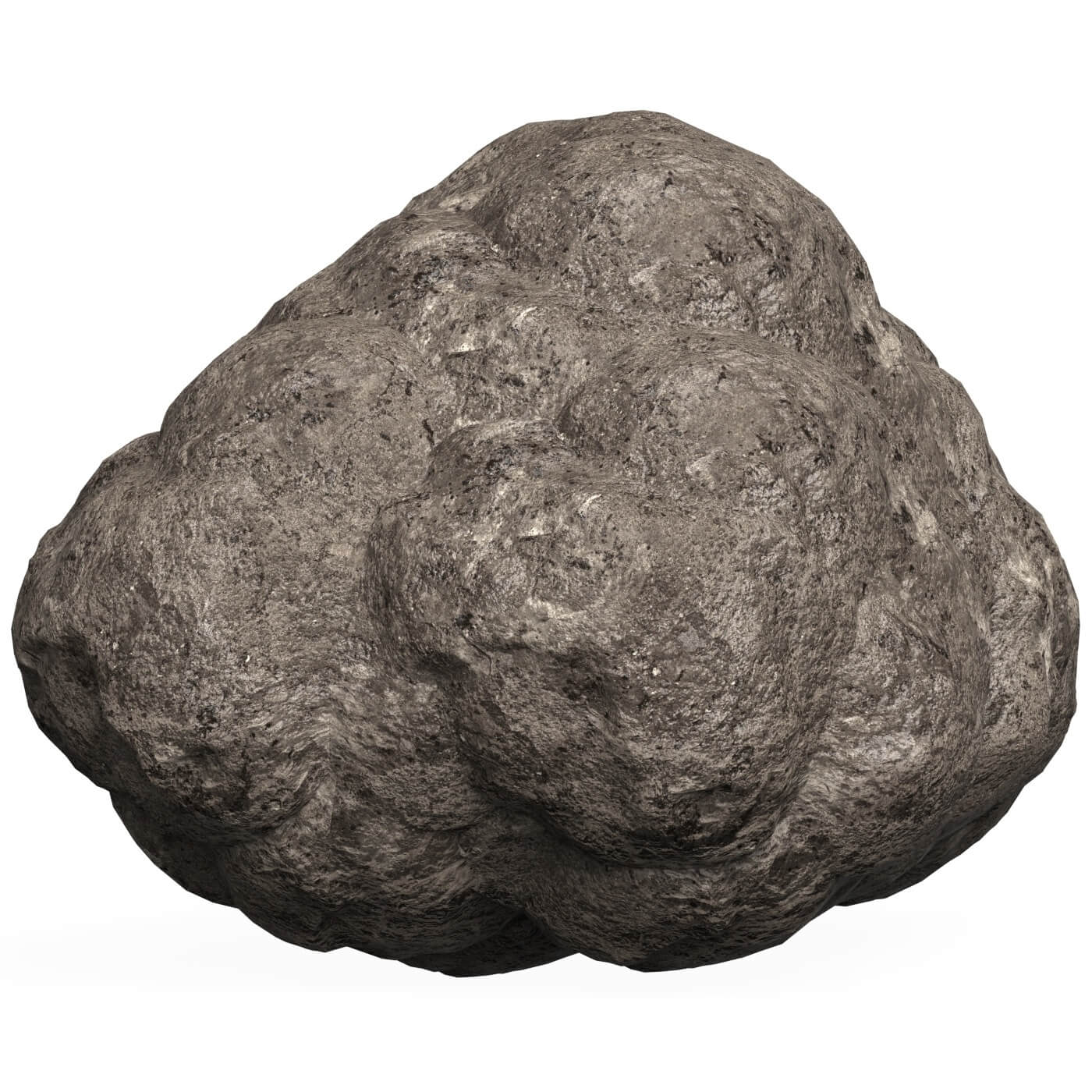Game Ready Mud Rock 08 - 3D Model by TreeWorld3d