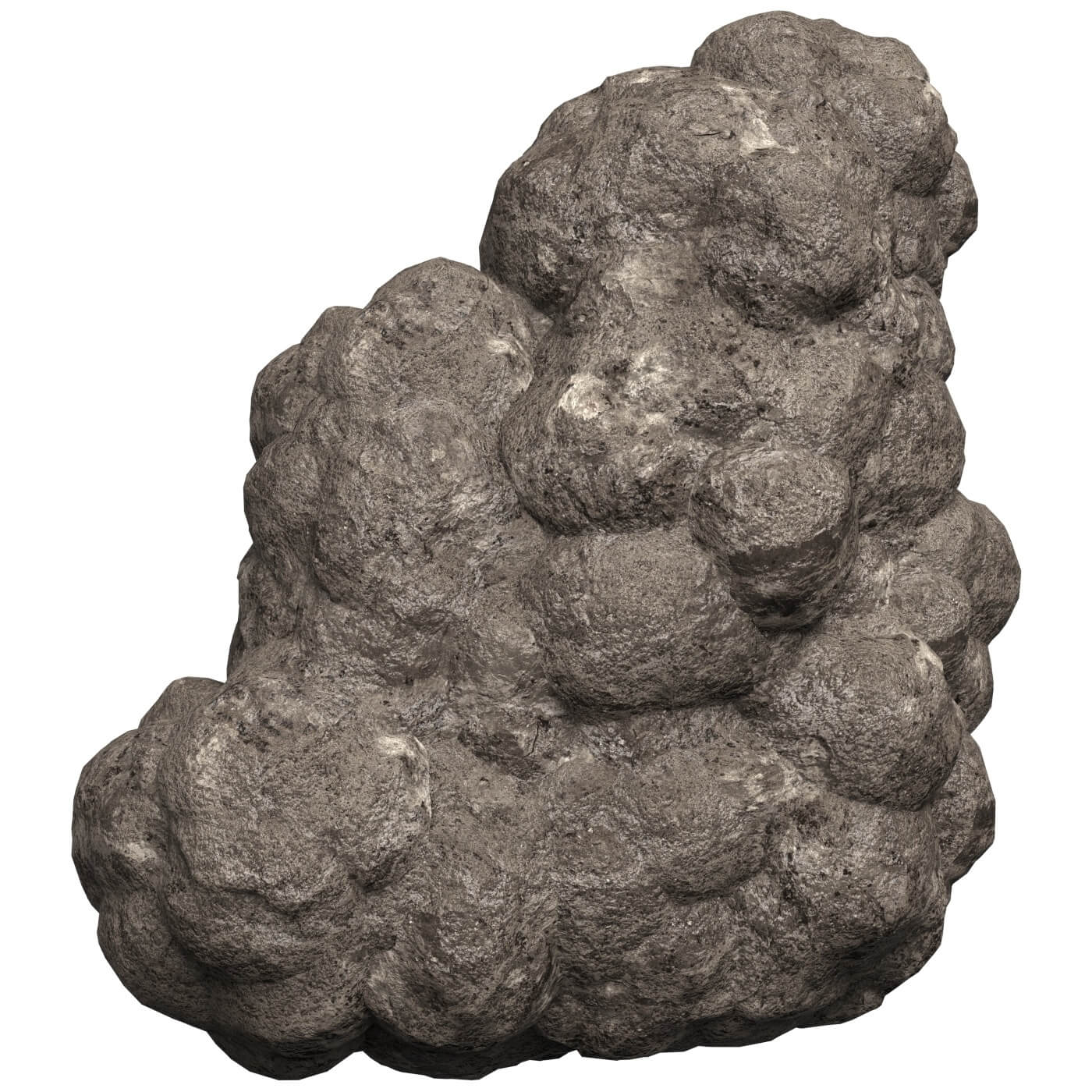 Game Ready Mud Rock 09 - 3D Model by TreeWorld3d