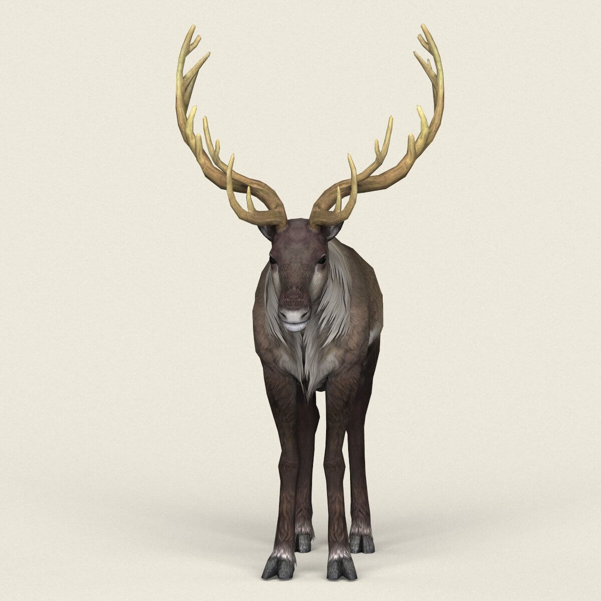 Reindeer - 3D Model by TreeWorld3d