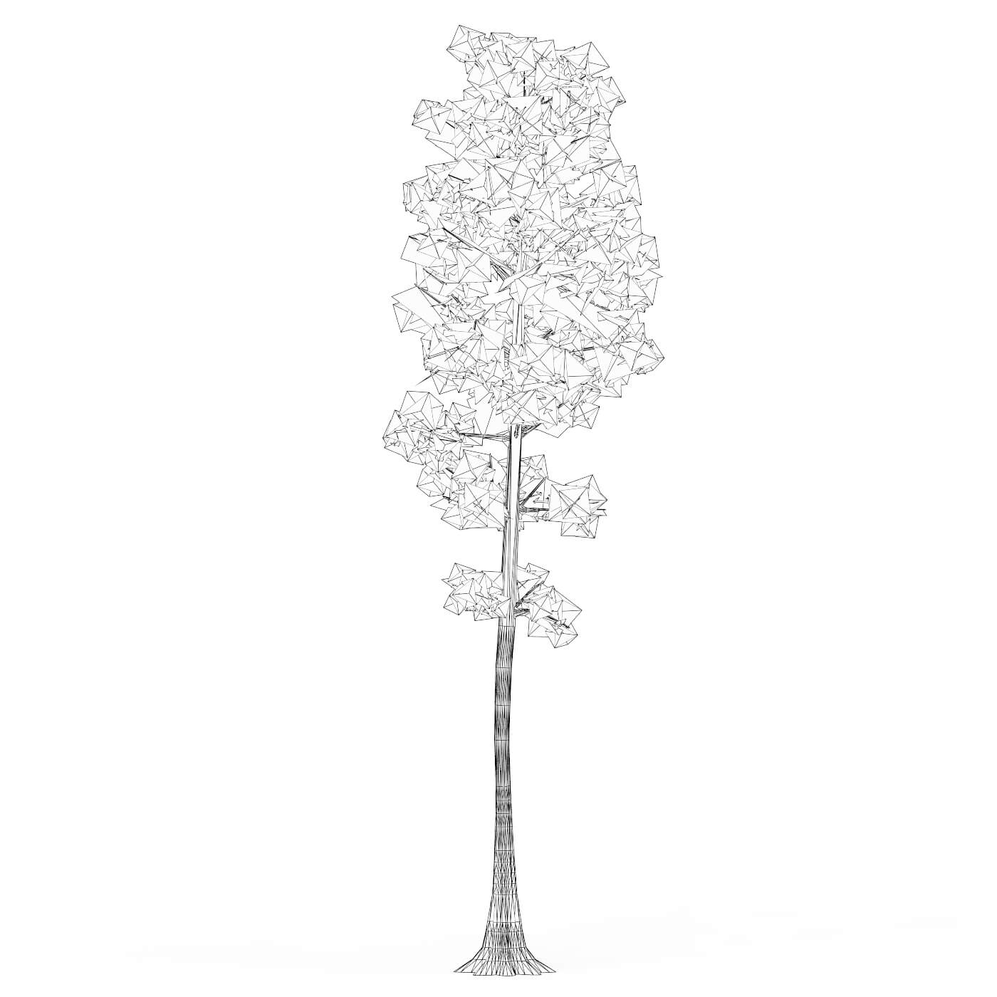 Game Ready Tree 05 - 3D Model by TreeWorld3d