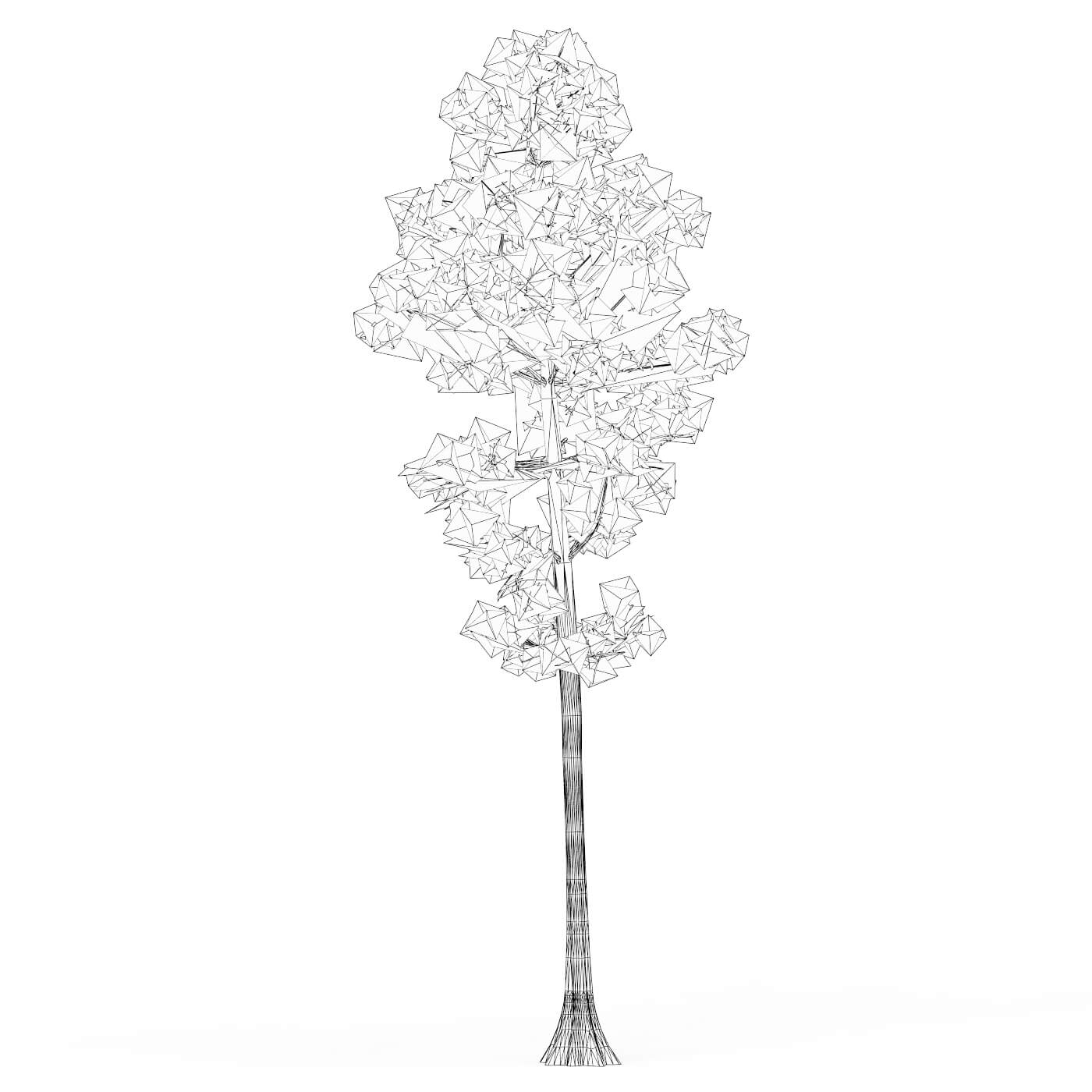 Game Ready Tree 07 - 3D Model by TreeWorld3d