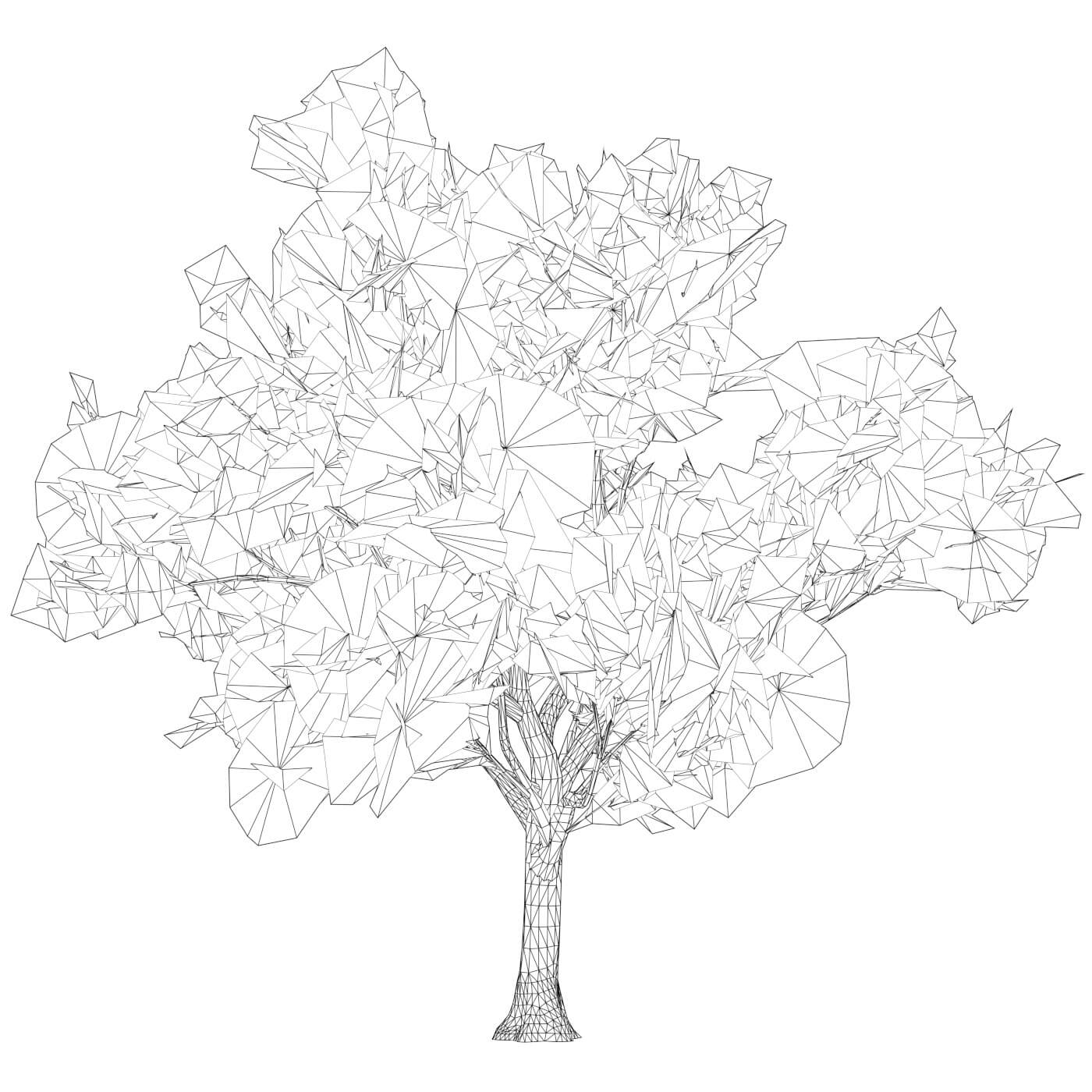 Game Ready Tree 51 - 3D Model by TreeWorld3d