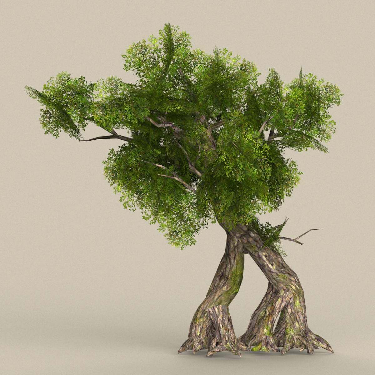 10 Tree Collection - 3D Model by TreeWorld3d