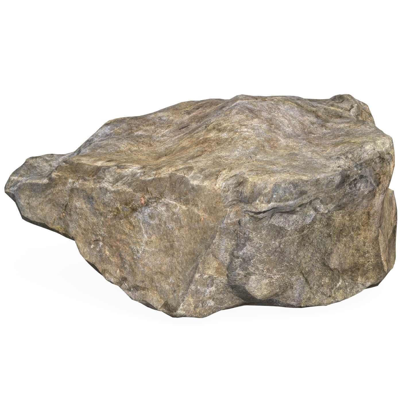 Low Poly Stone Rock 01 - 3D Model by TreeWorld3d