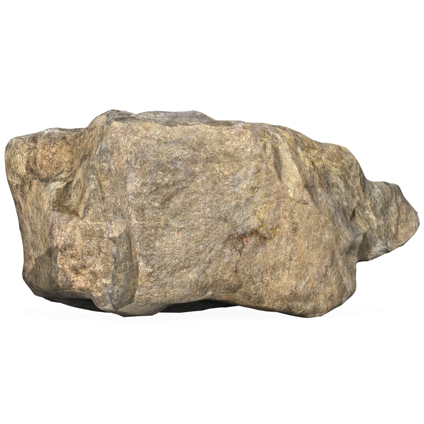Low Poly Stone Rock 01 - 3D Model by TreeWorld3d