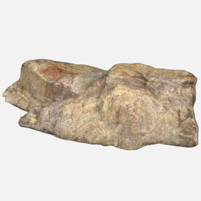 Low Poly Stone Rock 04 - 3D Model by TreeWorld3d