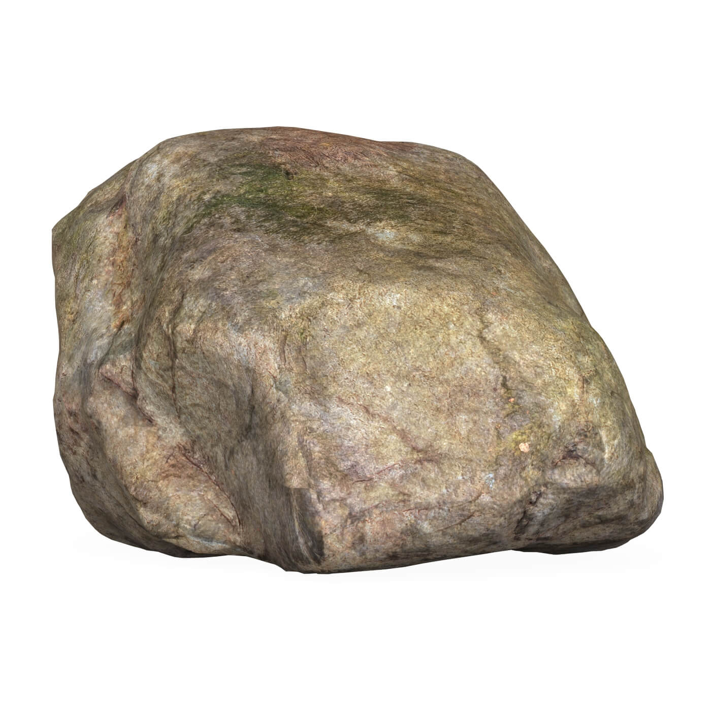 Low Poly Stone Rock 05 - 3D Model by TreeWorld3d
